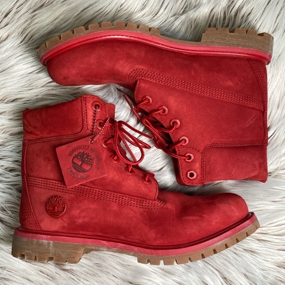 Timberland | Shoes | New Timberland Limited Edition 5th Anniversary Red ...